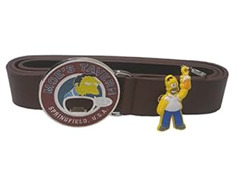 **Great Value** Mens Homer Simpson Belt & Keyring Gift Set: Amazon.co ...