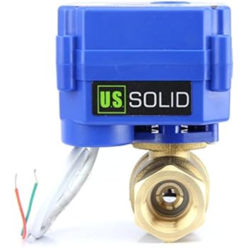 Vanne Motorisée, 1 Pièces AC 220V Commande G1-1/4 DN32 à 2 Voies et 3 Fils à 2 Points Electrique ...