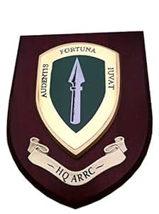 HQ ARRC Wall Plaque Allied Rapid Reaction Corps Regimental: Amazon.co ...