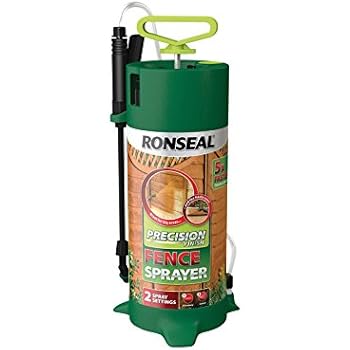 Ronseal RSLPPFS PPFS Precision Pump Fence Sprayer - Green: Amazon.co.uk ...