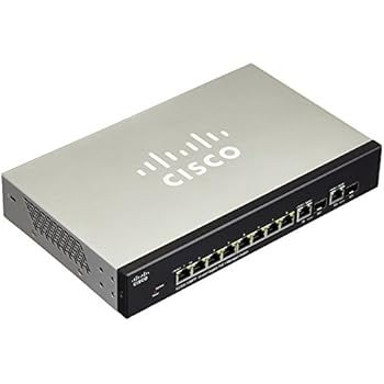 Cisco SG300-10MPP-K9-EU 10-Port Gigabit Max PoE+ Managed Switch: Amazon ...
