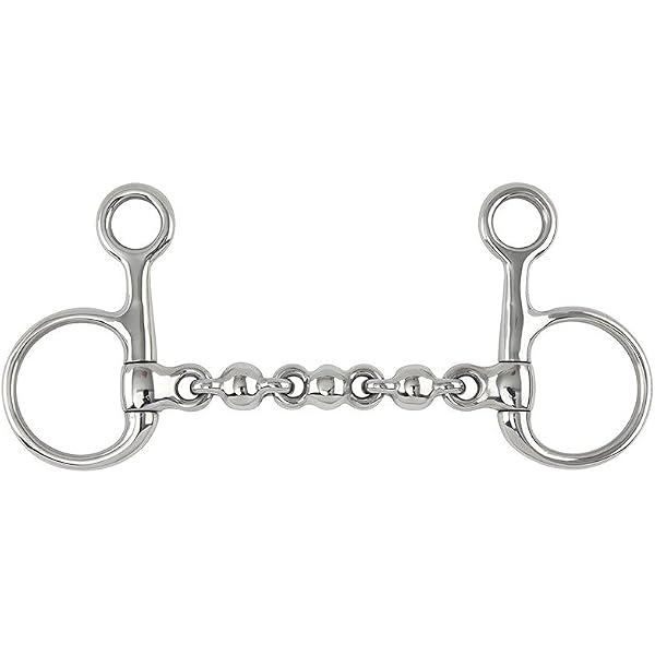 Sweet Iron Bit Weaver Leather Ring Snaffle Bit - 5 Inch Sweet Iron ...