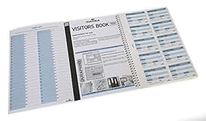 Durable 146465 Visitor Book 100 Refill, 100 Perforated 90 x 60 mm ...