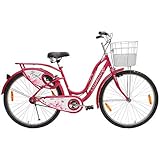 BSA Hercules 26 Inch Lady Bird Breeze Steel Road Cycle - Purple: Amazon ...