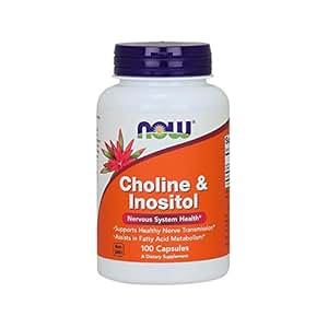 Buy Now Foods, Choline & Inositol, 500 mg, 100 Capsules Online at Low ...