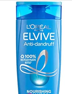 L'Oreal Elvive Shampoo 400 ml Anti Dandruff, White and Blue : Amazon.co ...