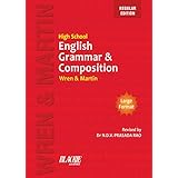 High School English Grammar and Composition Book (Multicolour Edition ...