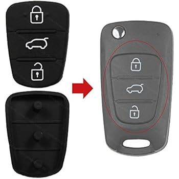 Hyundai Kia Auto Key Keypad Rubber Pad i10 i20 i30 ix20: Amazon.co.uk ...