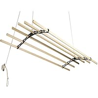 Sheila Maid ® The Original Clothes Airer 6 Rail Grey- 57" (1.45m) long ...