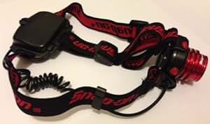 Snap On LED Focus Adjustable Headlamp 2 PACK Head Lamp RED: Amazon.co ...