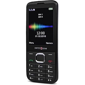 swisstone SC 230 - Dual SIM Handy schwarz: Amazon.de: Elektronik
