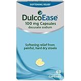 DulcoEase 100 mg Docusate Sodium Capsules - Softening Constipation ...
