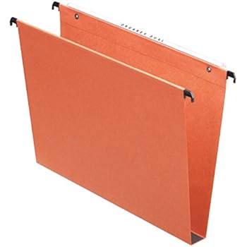 Esselte Kori Vertical Suspension File, Squared Base, Foolscap, Pack of ...