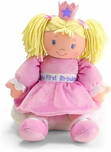 Gund Baby My First Birthday Doll with sound 13": Amazon.co.uk: Toys & Games