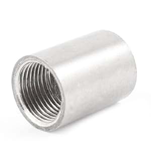 3/8" PT Female Thread Rod Coupling Connectors Straight Pipe Fittings ...