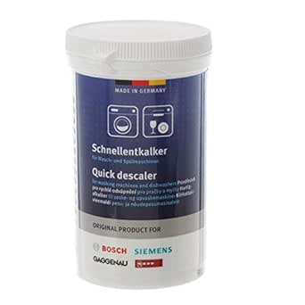Bosch Siemens Quick Descaler for Appliances (Washing Machines and ...