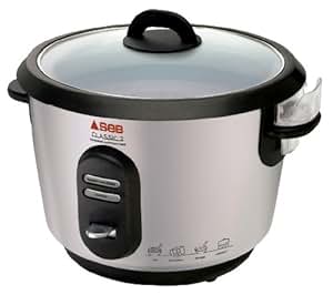 Seb RK1006 Classic Cuiseur Riz 6 Cup Chrome: Amazon.fr: Cuisine & Maison