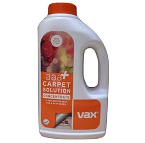 Vax aaa+ Concentrate Carpet Cleaning Solution,1 Litre: Amazon.co.uk ...