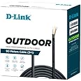 D-Link Outdoor High Performance CCTV Cable (3+1), 90 Metres, Black ...