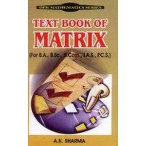 Buy Text Book of Matrix Book Online at Low Prices in India | Text Book ...
