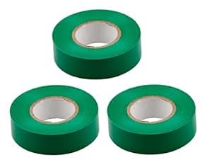 75 METRES LARGE GREEN PVC TAPE - 25 METRE x 3CM each roll- HIGH QUALITY ...