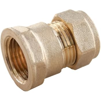 15mm Compression x 1/2" BSP Female ADAPTER: Amazon.co.uk: DIY & Tools