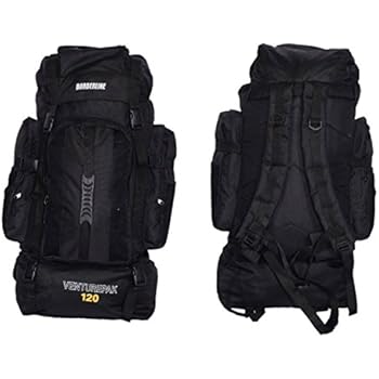 Andes Black Ramada 120L Extra Large Hiking Camping Backpack/Rucksack ...