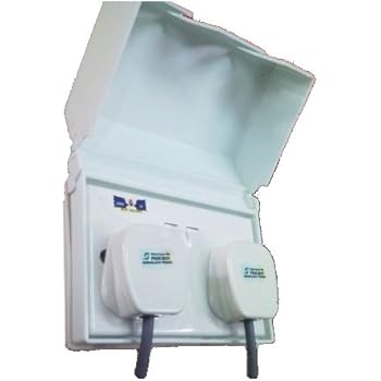 Socket Safe UK Electrical Key Lockable Twin Plug Socket Protector ...