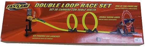 Fast Lane Double Loop Race Set: Amazon.co.uk: Toys & Games
