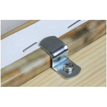 PH3822 9mm Canvas offset clip 100 pack: Amazon.co.uk: DIY & Tools