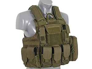 Fields Tactical Combat Assault Molle Operators Vest Od Green Fully ...