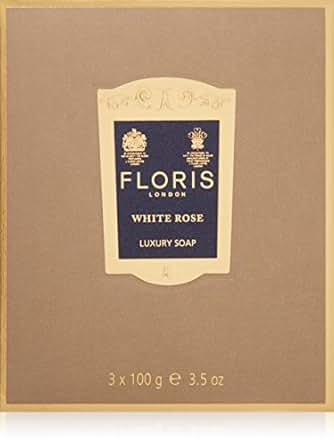 Floris London White Rose Luxury Soap Collection 3 x 100 g: Amazon.co.uk ...