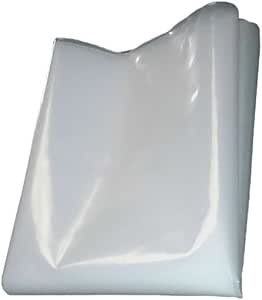 QVS Shop 2M X 3M Extra Thick Clear Heavy Duty Polythene Sheeting 250Mu ...