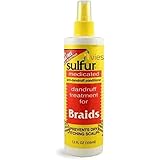 ican London Medicated Sulfur Braid Spray/Anti-dandruff Itch relief ...