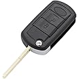BROVACS Replacement Key Shell Compatible with LAND ROVER Range Rover ...
