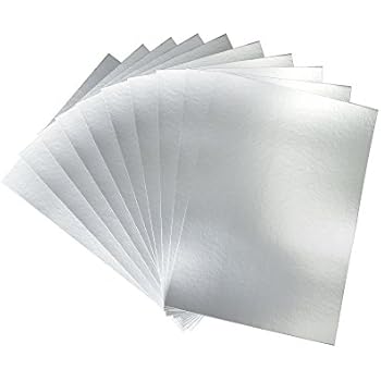 A4 SILVER MIRROR CARD (PACK OF 5 SHEETS): Amazon.co.uk: Kitchen & Home