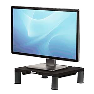 Fellowes 9169301 Support moniteur ergonomique Standard gris foncé ...