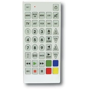 Jumbo Universal Remote Control: Amazon.co.uk: Electronics