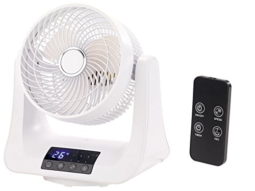 Sichler Haushaltsgeräte Raumlüfter: Digitaler 3D-Robo-Raumventilator ...
