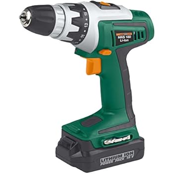 Meister Akkuschrauber 18 V, MAS180 Li-Ion, 5451370: Amazon.de: Baumarkt