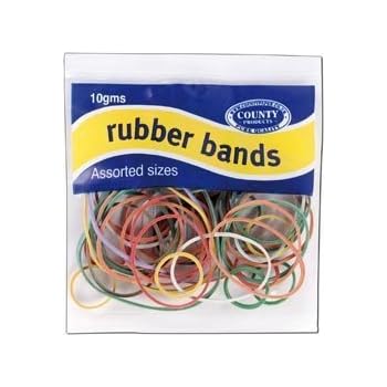 Packets Rubber Bands Assorted Sizes [coloured 10gsm]: Amazon.co.uk ...