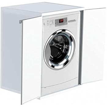 Cupboard Cabinet Bathroom Toilet Recess for Washing Machine 195x63x20cm ...