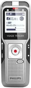 Philips DVT 3500 Digitaler Rekorder mit AutoAdjust 2Mic-Stereoaufnahme, 2 GB, schwarz : Amazon ...