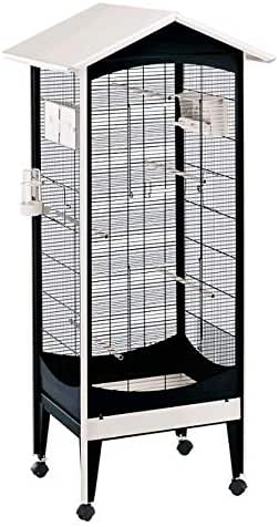 Ferplast Brio Mini Bird Aviary Cage Indoor 60x73x160cm: Amazon.co.uk ...