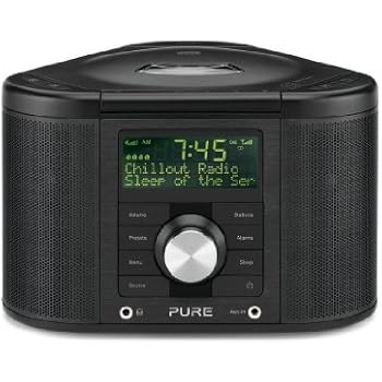 Pure Chronos CD II Radiowecker (DAB/DAB+/Stereo-UKW-Tuner, CD-Player ...