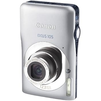 Canon IXUS 105 Digital Camera - Silver 2.7 Inch: Amazon.co.uk: Camera ...
