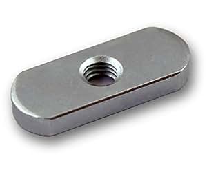 209001 0032 VE=20 Gleitmutter Nutenstein Oval, Stahl verzinkt, M6 ...