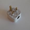 2 Amp Round Pin Plug White - 2APLUGW : Amazon.co.uk: DIY & Tools