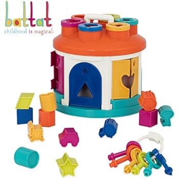 Chicco Animal Cottage Shape Sorting Nursery Toy, 20.5 cm: Chicco ...