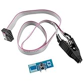 DHRUVPRO CH341A 24 25 Series EEPROM Flash BIOS USB Programmer + SOIC8 ...